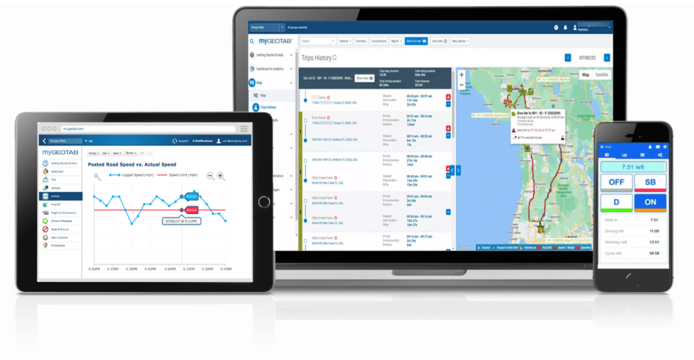 Geotab Platform for Total Fleet Management - Tools that Win Big!